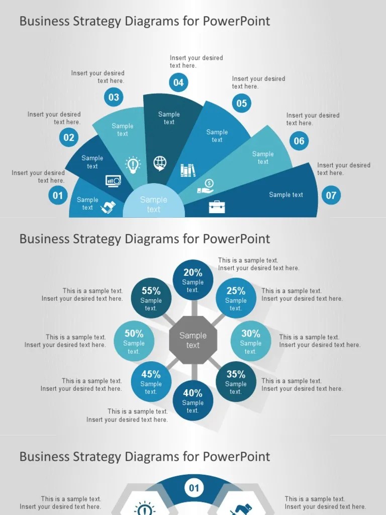 FF0120-01 Free Business Strategy Diagram PowerPoint | PDF | Marketing