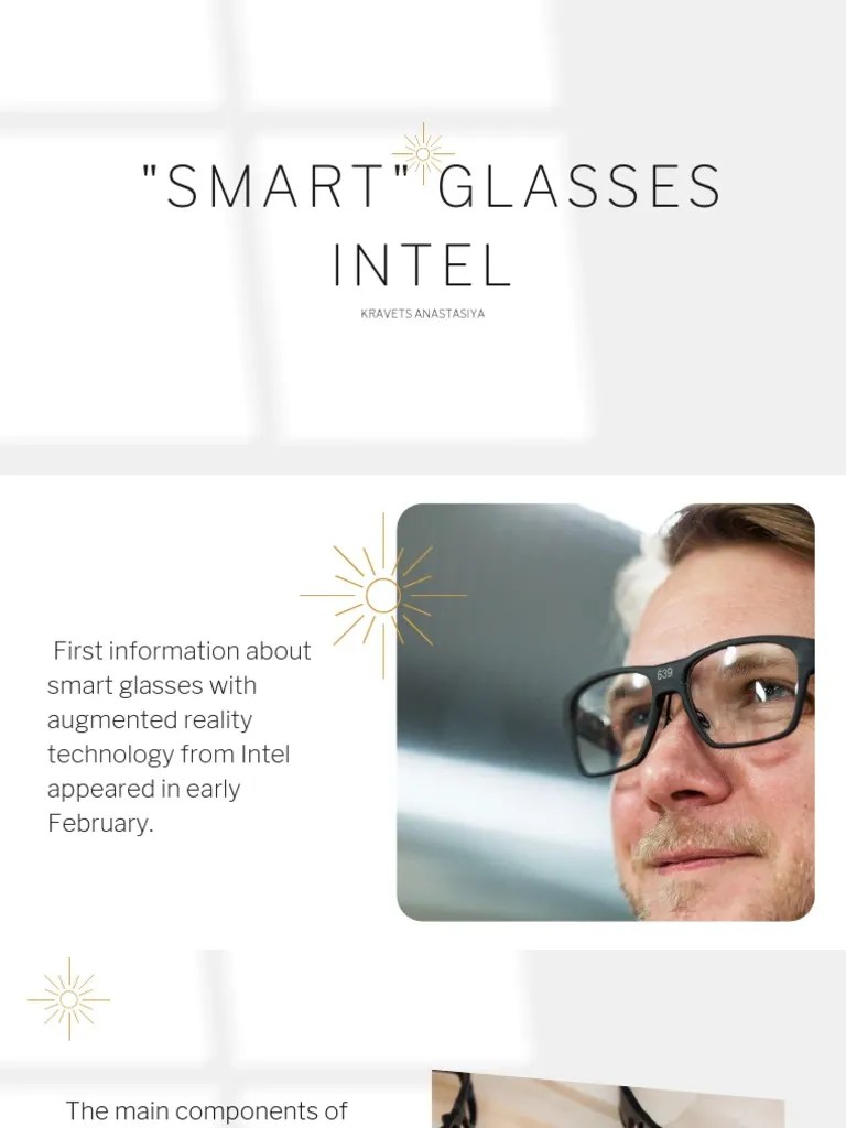 Smart Glasses Intel | PDF | Glasses | Electromagnetic Radiation