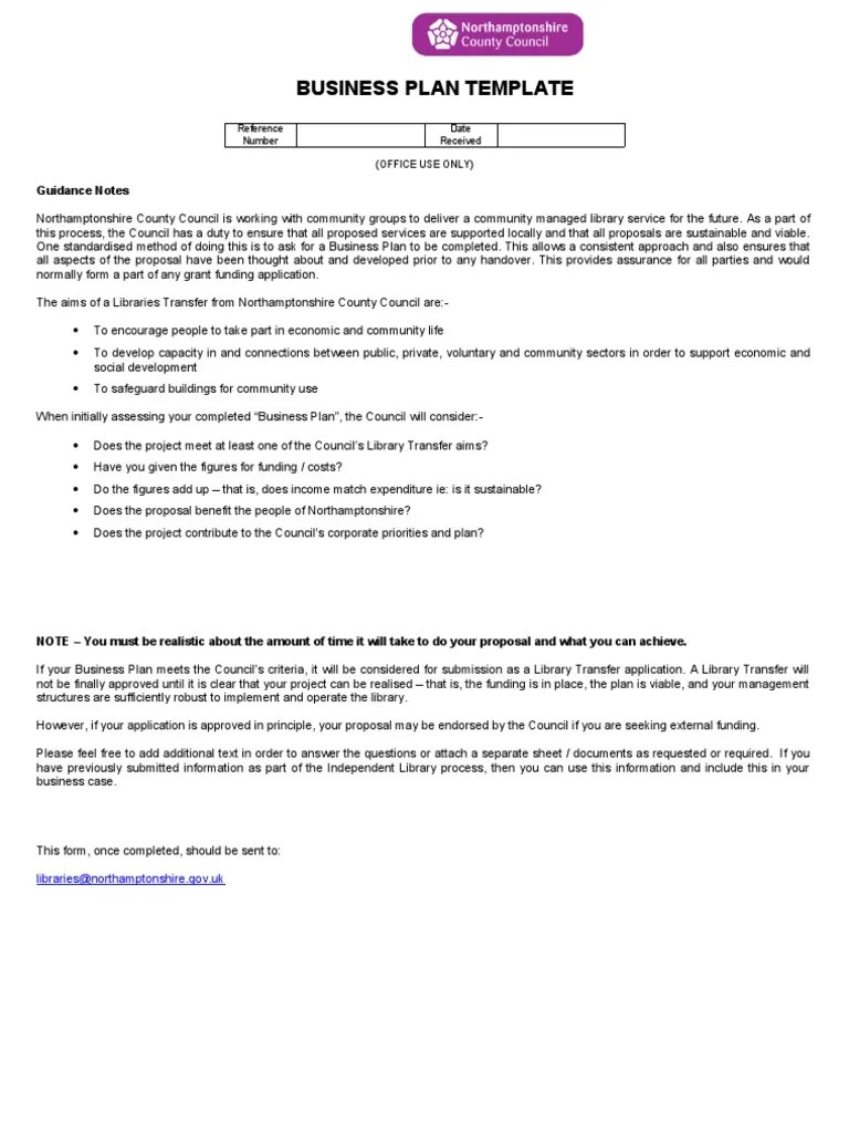 Burton Latimer Library Business Plan | PDF | Libraries | Budget