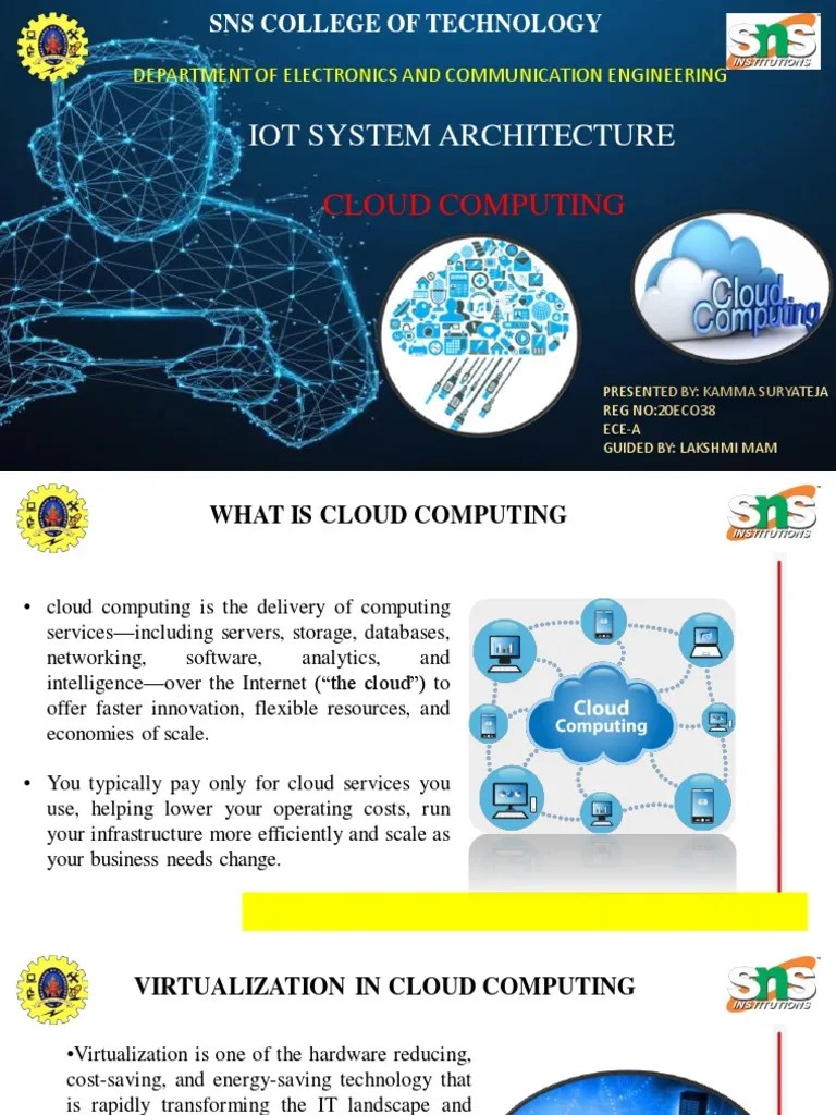 Cloud Computing Overview And Benefits Pdf Computers