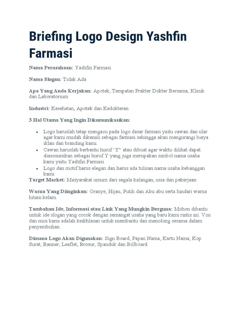 Desain Brief | PDF