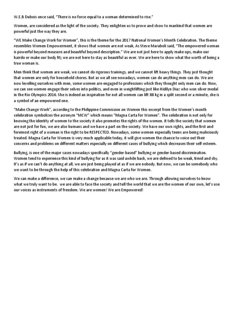 Women Empowerment | PDF