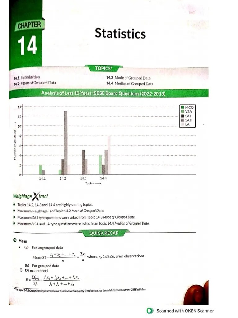 Statistics Class10 Maths Pdf Pdf