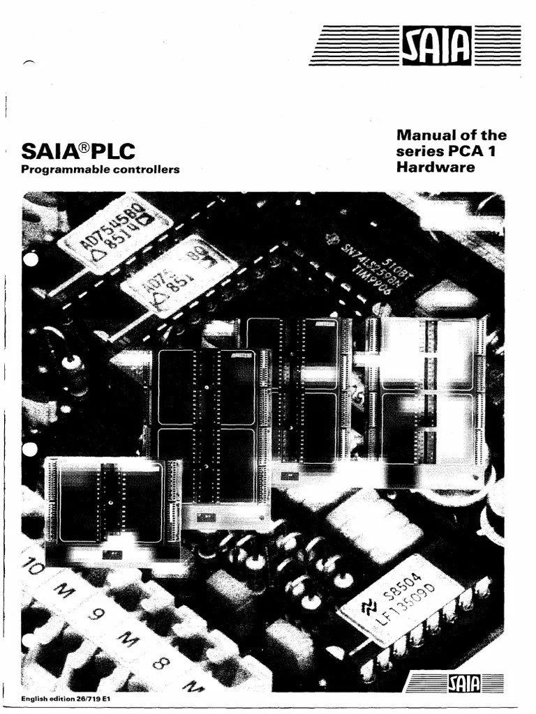 Manual Pca1 Pdf Pdf Programmable Logic Controller Central