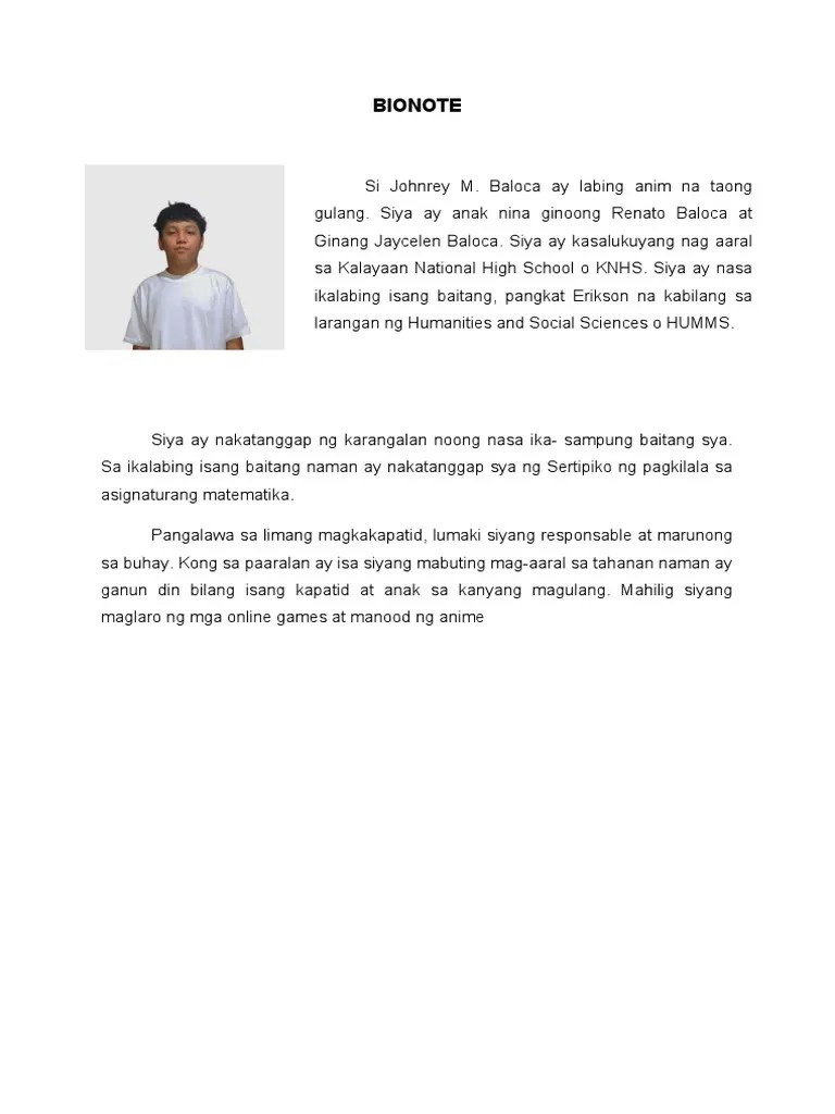 Bio Note Pdf