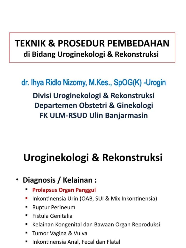 Teknik &amp; Prosedur Pembedahan | PDF
