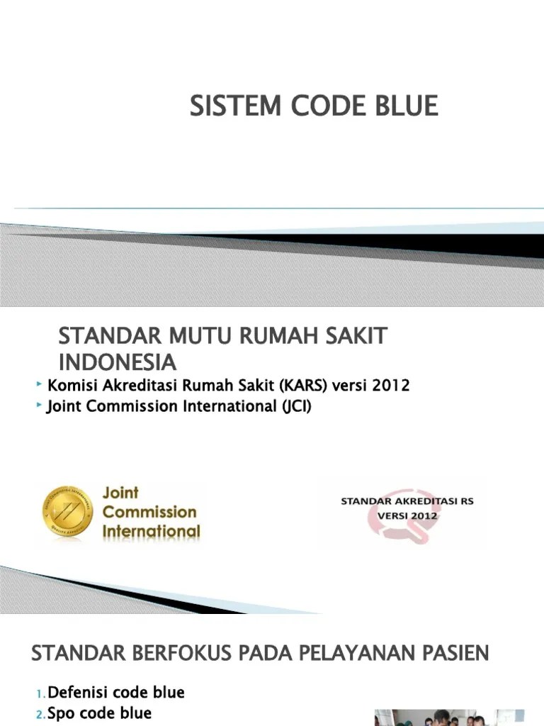 Code Blue Pdf