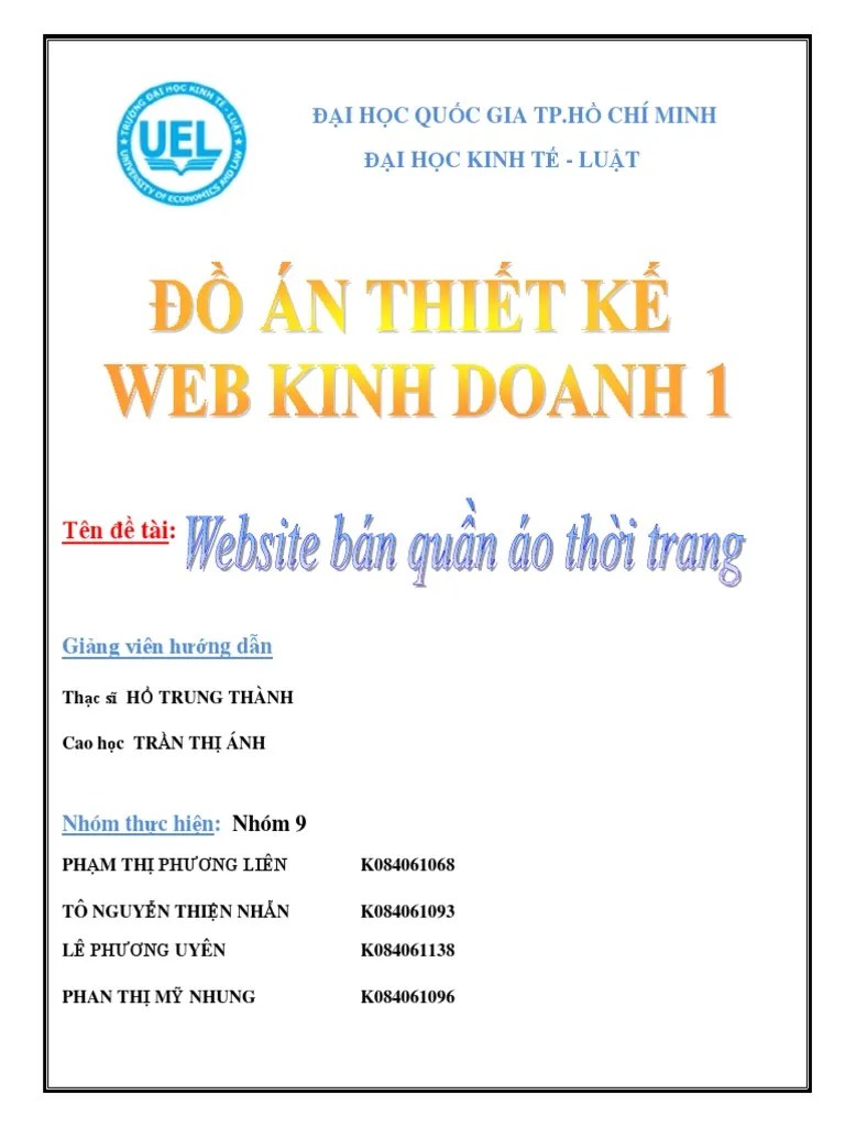Tailieuxanh Website Ban Quan Ao Thoi Trang 6039 Pdf