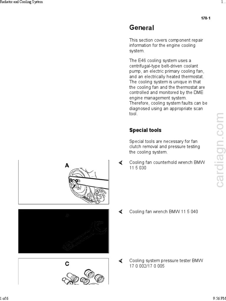 11.radiator And Cooling System | PDF | Radiator | Thermostat