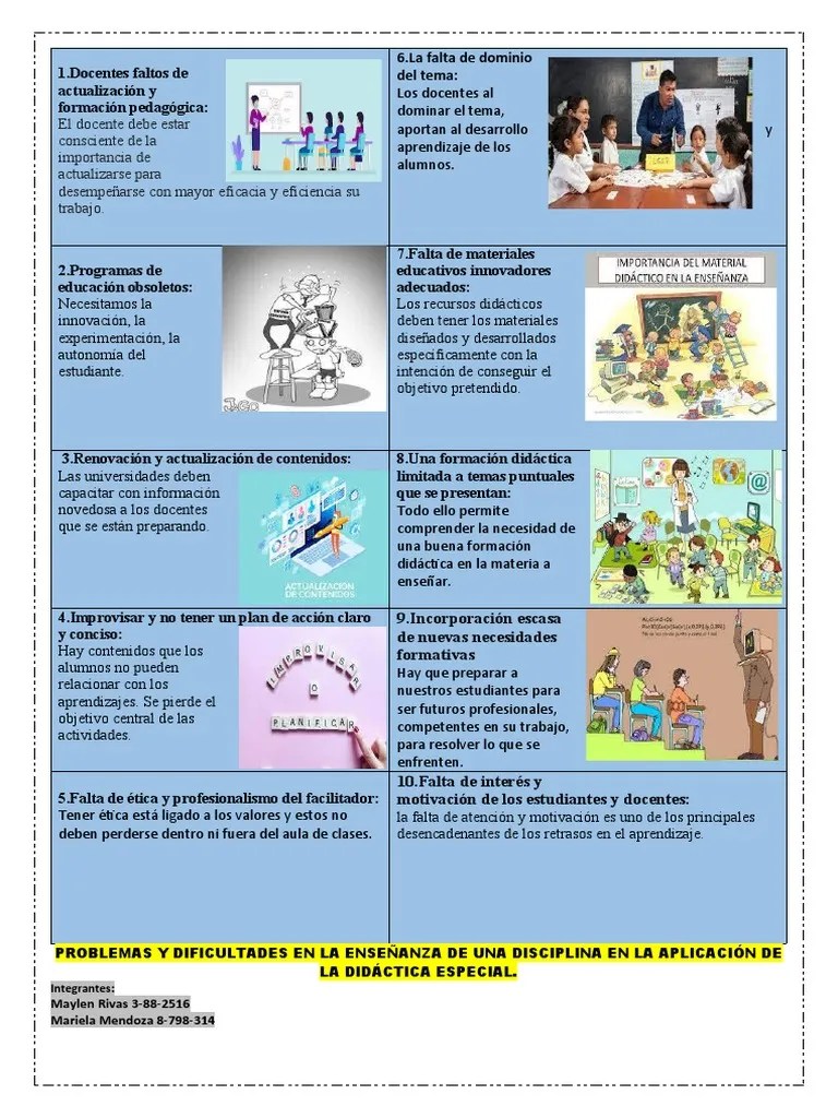Decalogo Didactica Ii Pdf Autosuperación