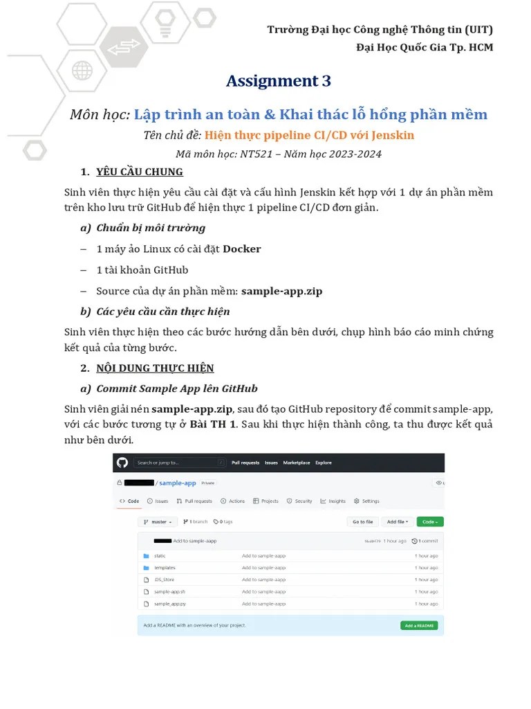 Assignment03 Ci Cd Pipeline Pdf