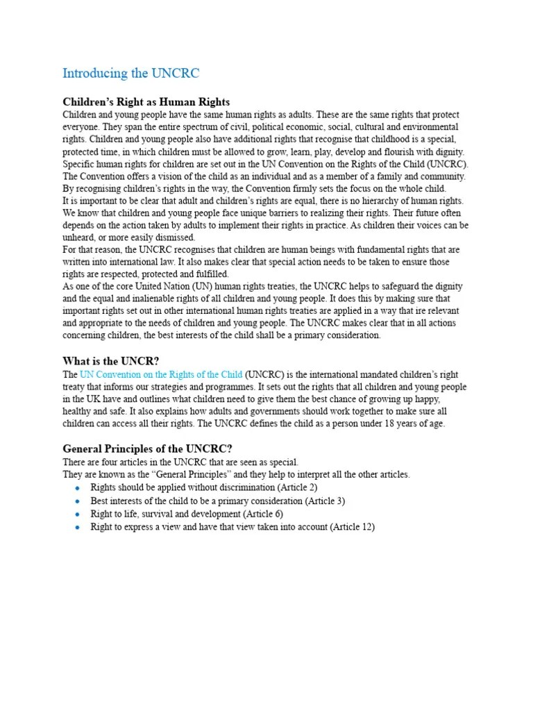 Accenture Assessment File | PDF | Convention On The Rights Of The Child ...
