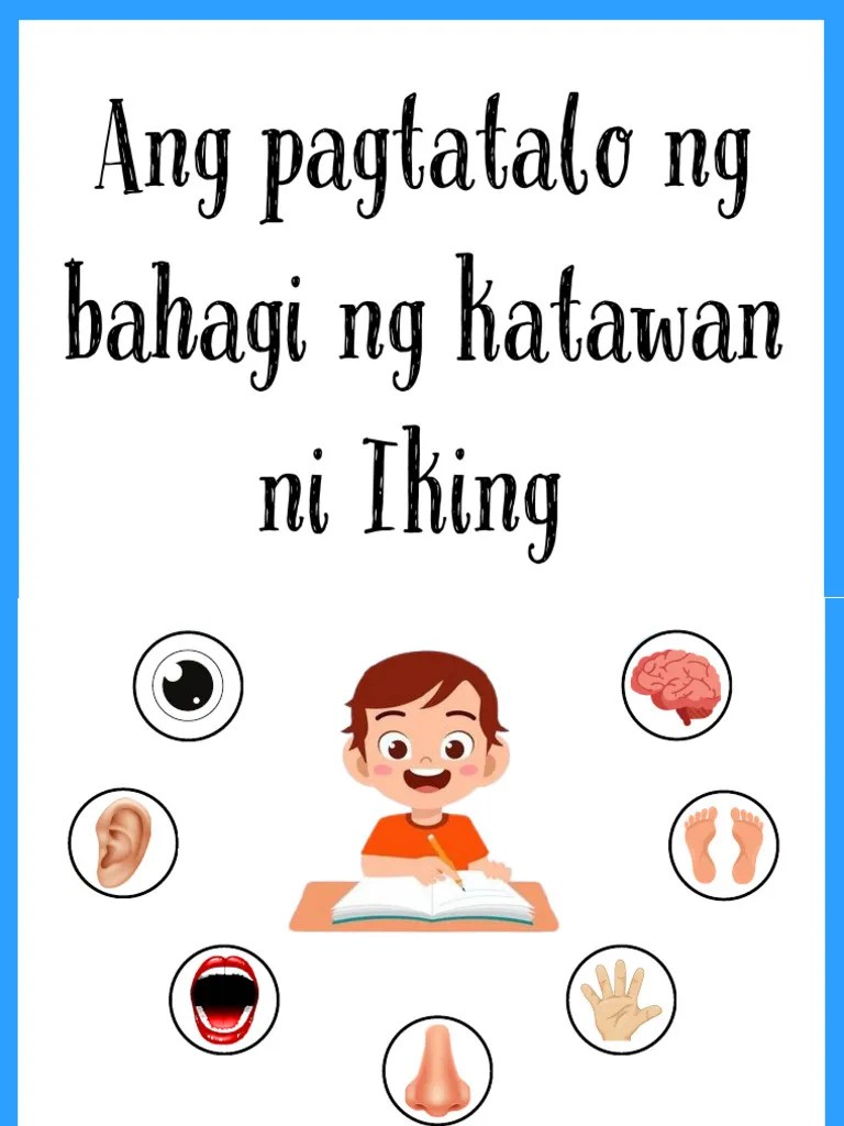 Ang Pagtatalo NG Bahagi NG Katawan Ni Iking | PDF