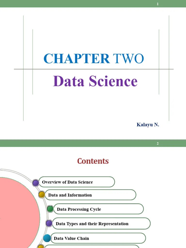 2 Data Science Pdf Apache Hadoop Big Data