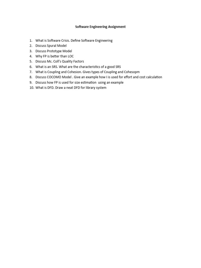 Comprehensive Software Engineering Guide Pdf