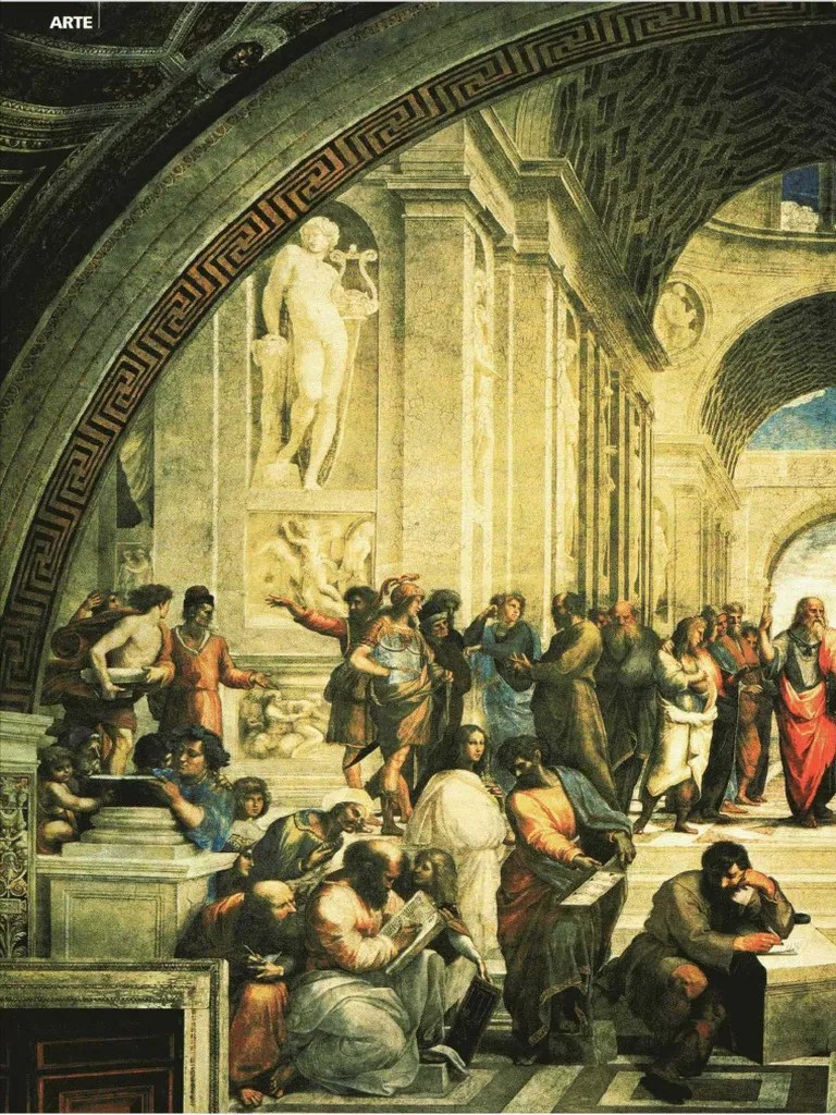 La Escuela De Atenas National Geo Pdf Rafael Miguel ángel