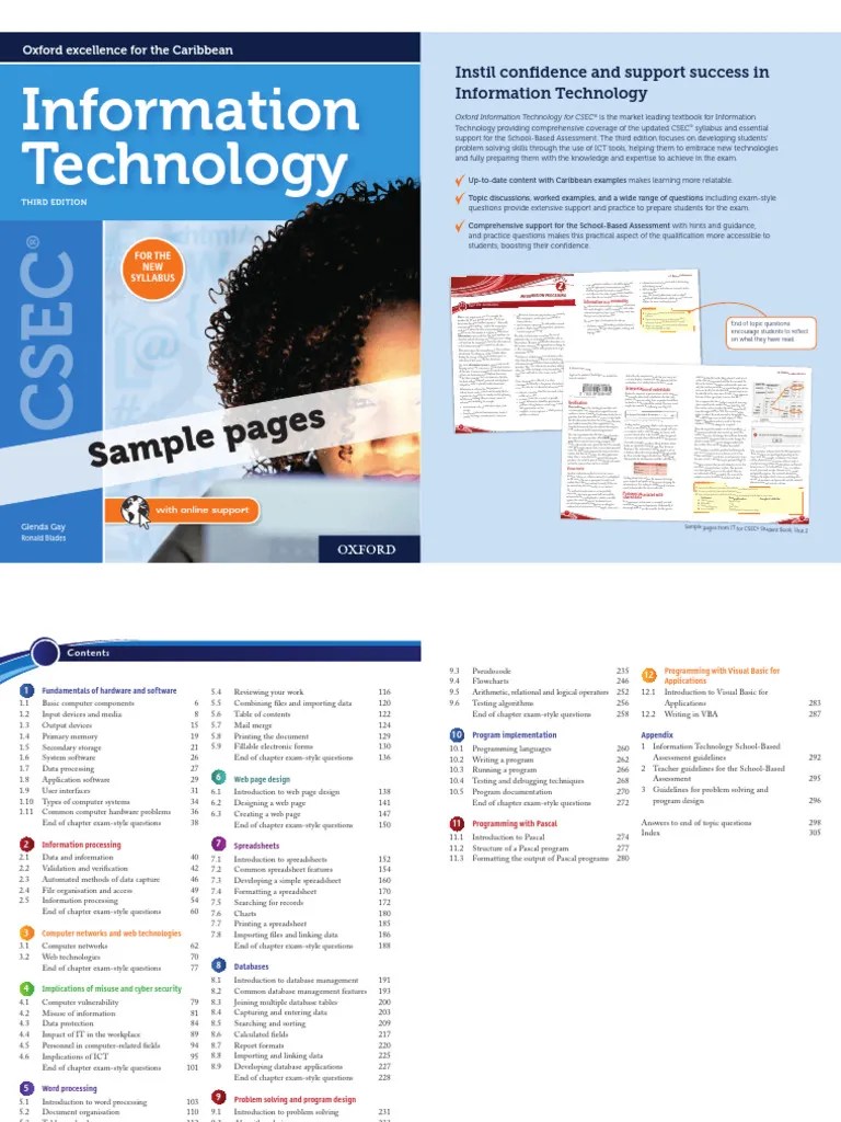 Ittextbookforcsecblad Web Pdf Information User Computing