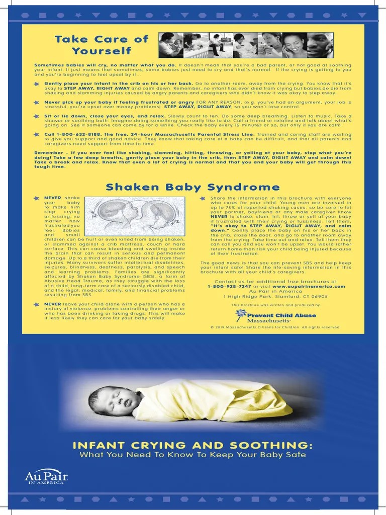 Infant Crying And Soothing Pdf