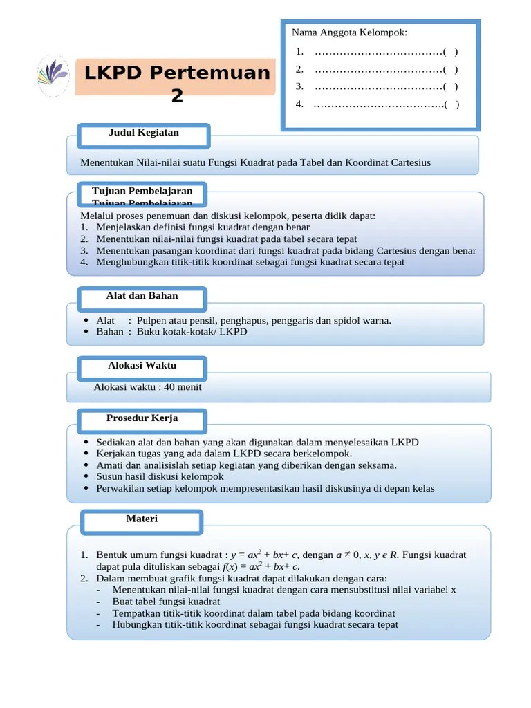Lkpd 2 Pdf