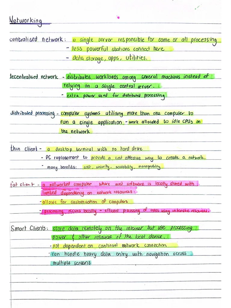 Networks Pdf