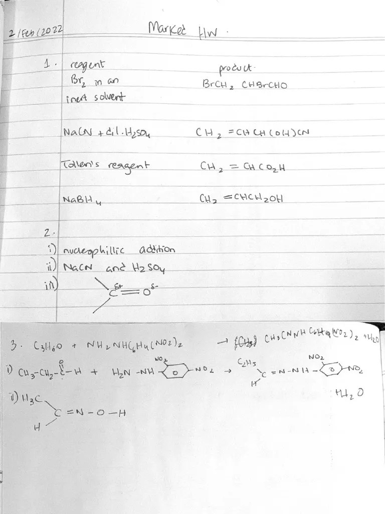 Chem Marked Hw Pdf