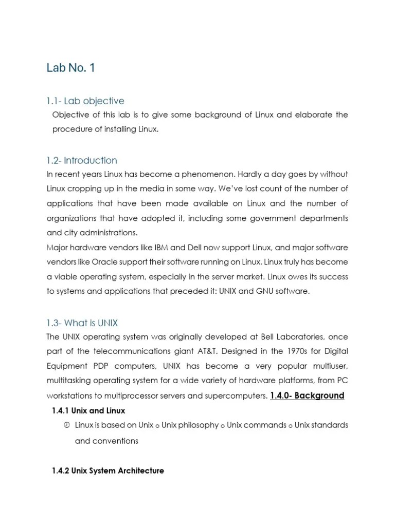 Lab 1 To 4 Pdf