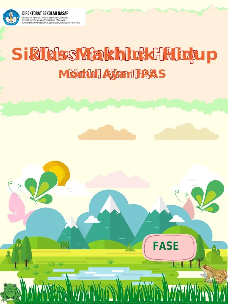 Modul Ajar Ilmu Pengetahuan Alam Dan Sosial (IPAS) - Siklus Makhluk ...