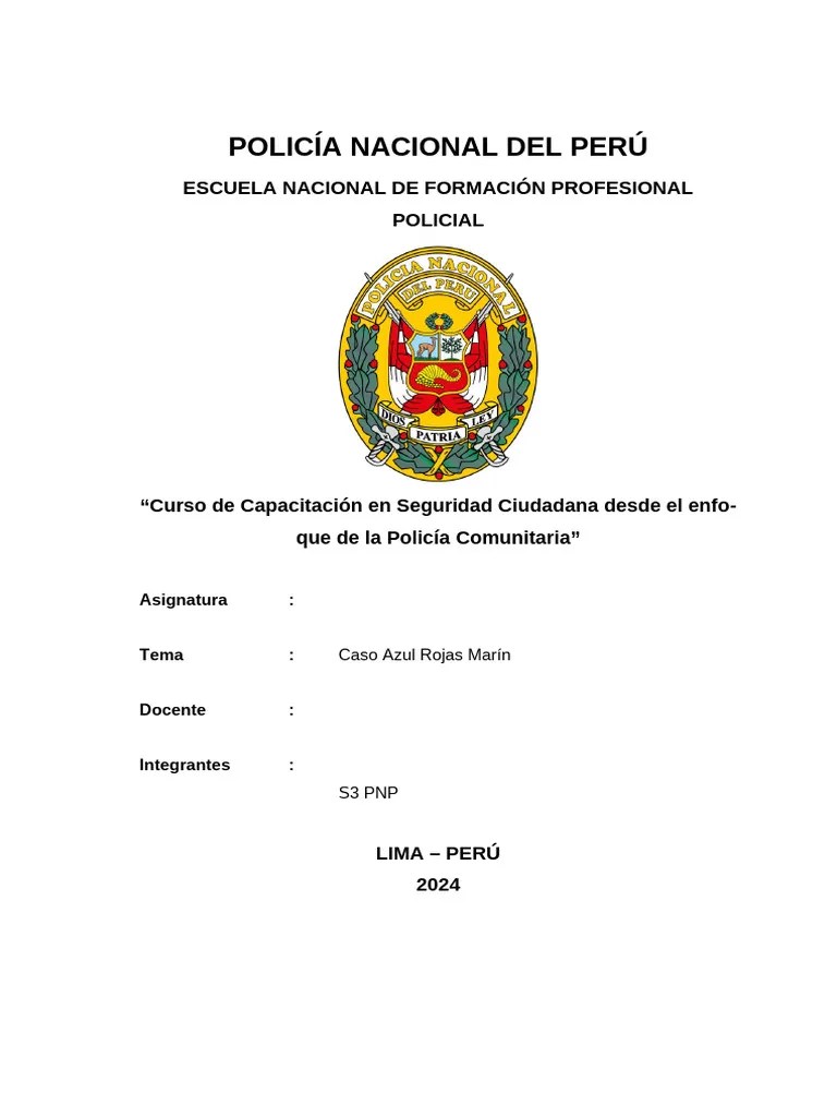 Caso Azul Rojas Marín | PDF