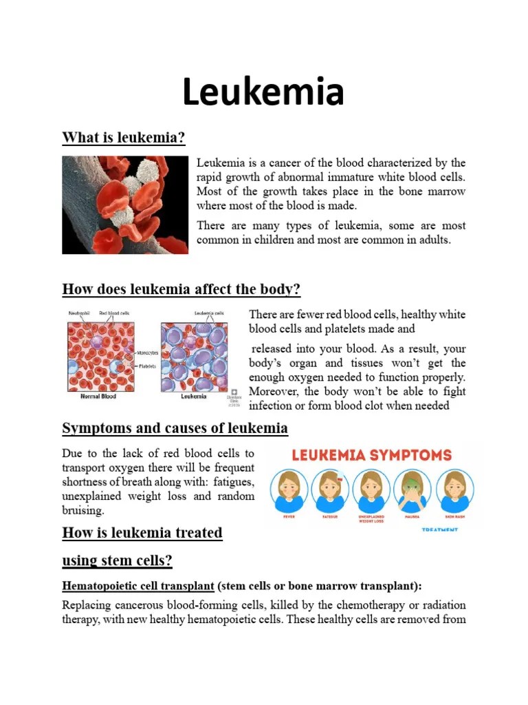 Leukemia Pdf