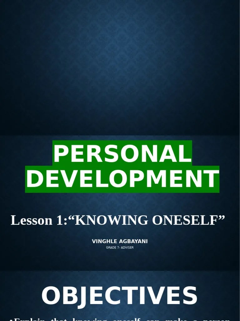 Chapter 1 Per Dev Lesson 1 Pdf