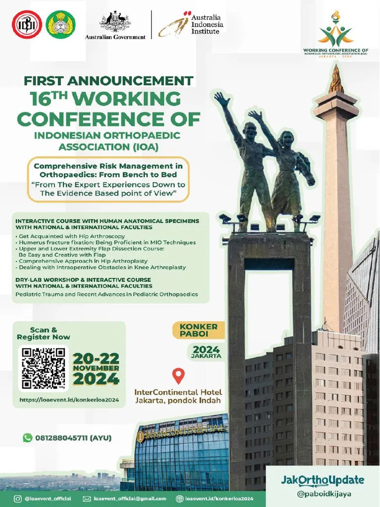 First Announcement 16th Working Conference Of Ioa Konker Paboi 20 22