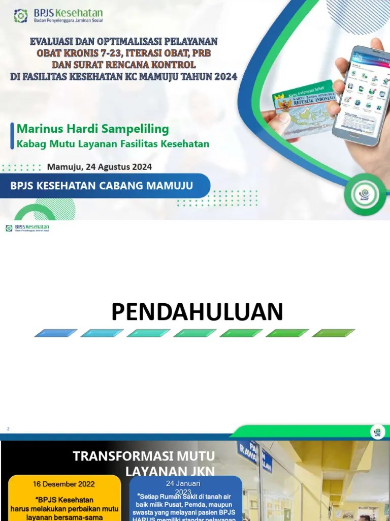 Optimalisasi Pelayanan Obat Kronis 7 23 Iterasi Obat Prb Pdf