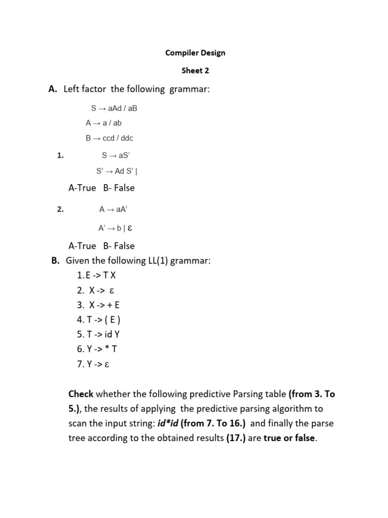 Sheet 2 Pdf