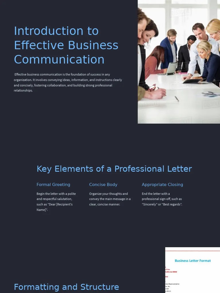 Effective Communication For Business Pdf