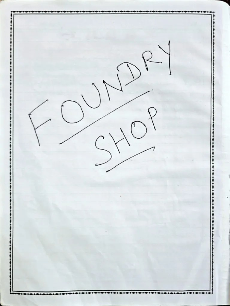 Foundry Shop Pdf
