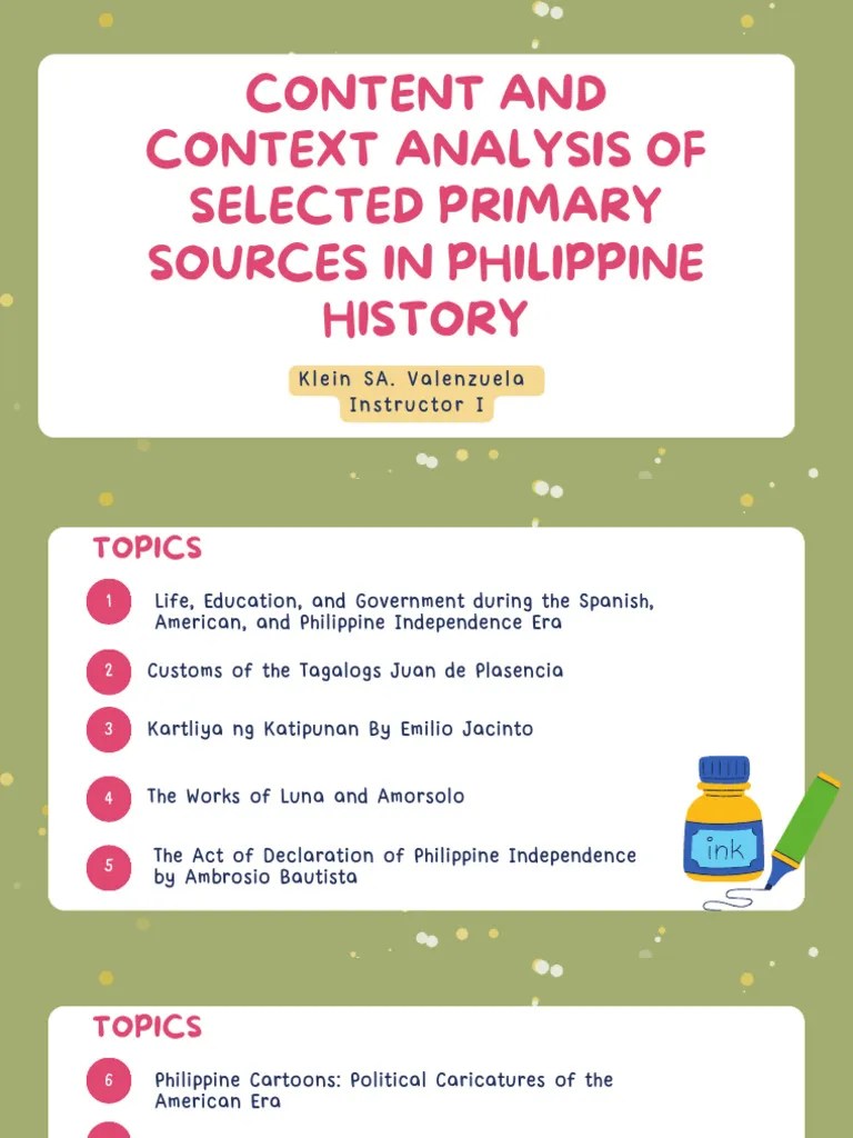 7 Primary Sources Pdf Corazon Aquino Philippines