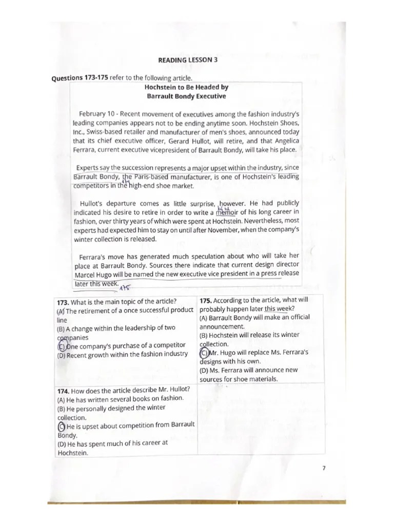 Reading Lesson 3 Pdf