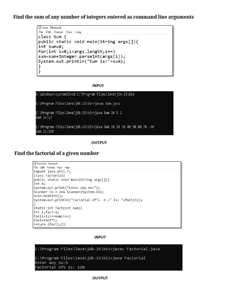 Java Practical Pdf Computers