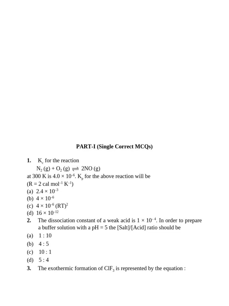 Dpp1 Equilibrium Pdf Solubility Chemical Equilibrium