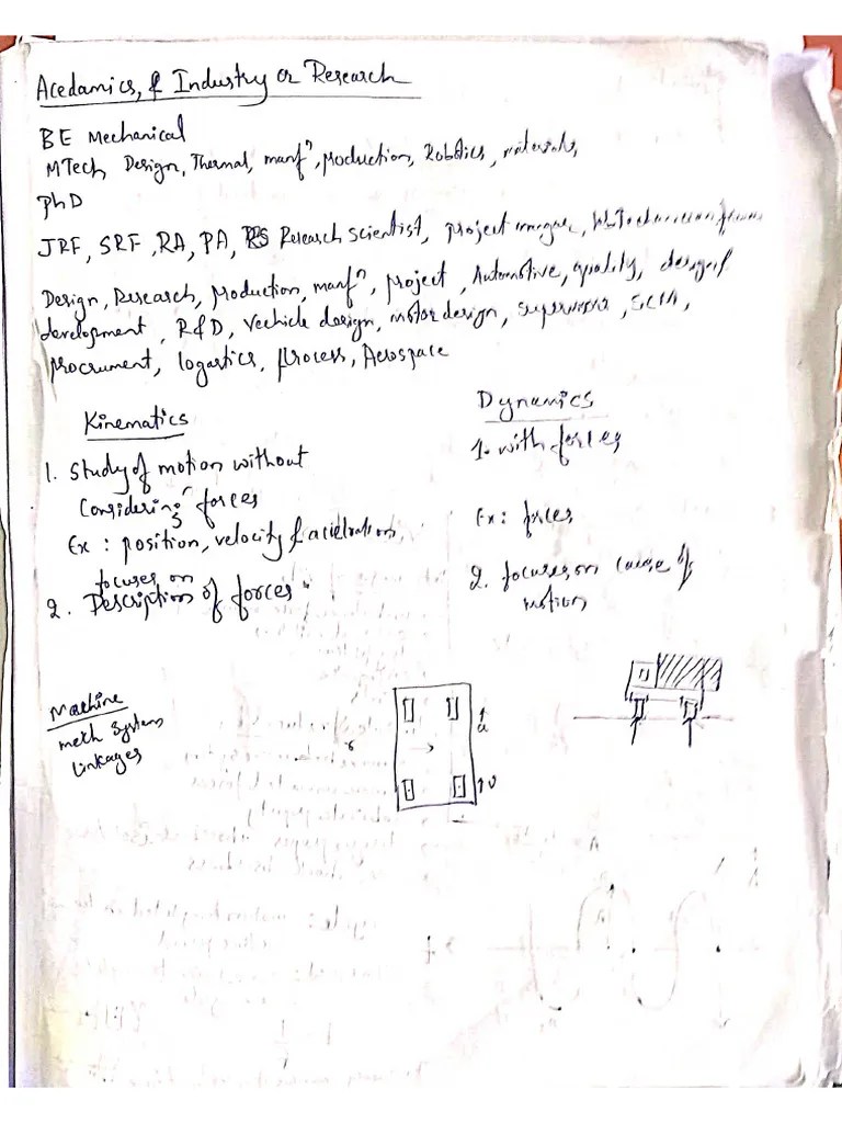 Handwritten Notes Pdf