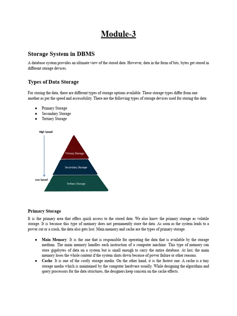 Module 3 Dbms Merrin Pdf Database Index Computer Data Storage