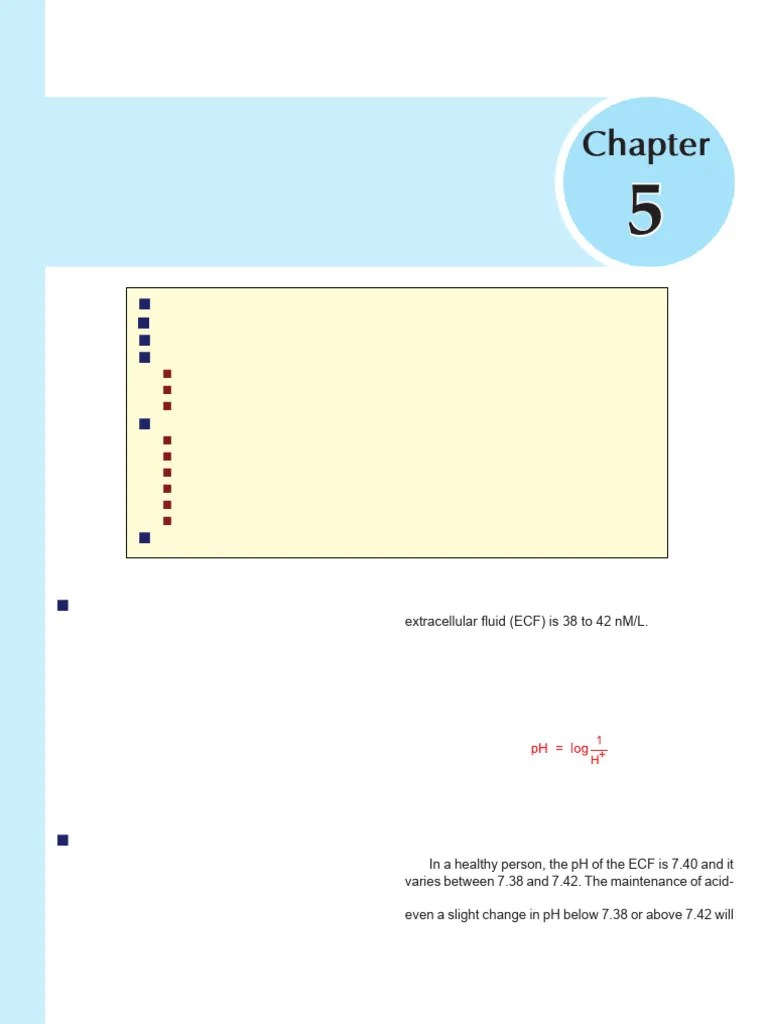 Buffer System Pdf Buffer Solution Ph