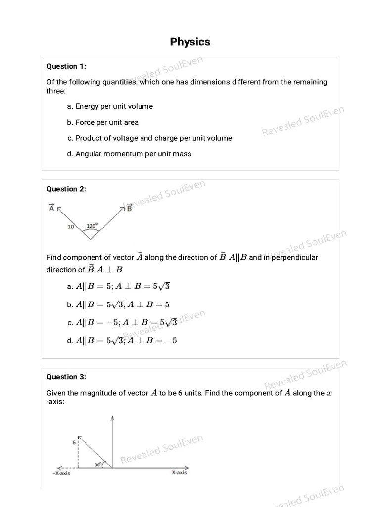 Physics Test 7 Pdf Gases Acceleration
