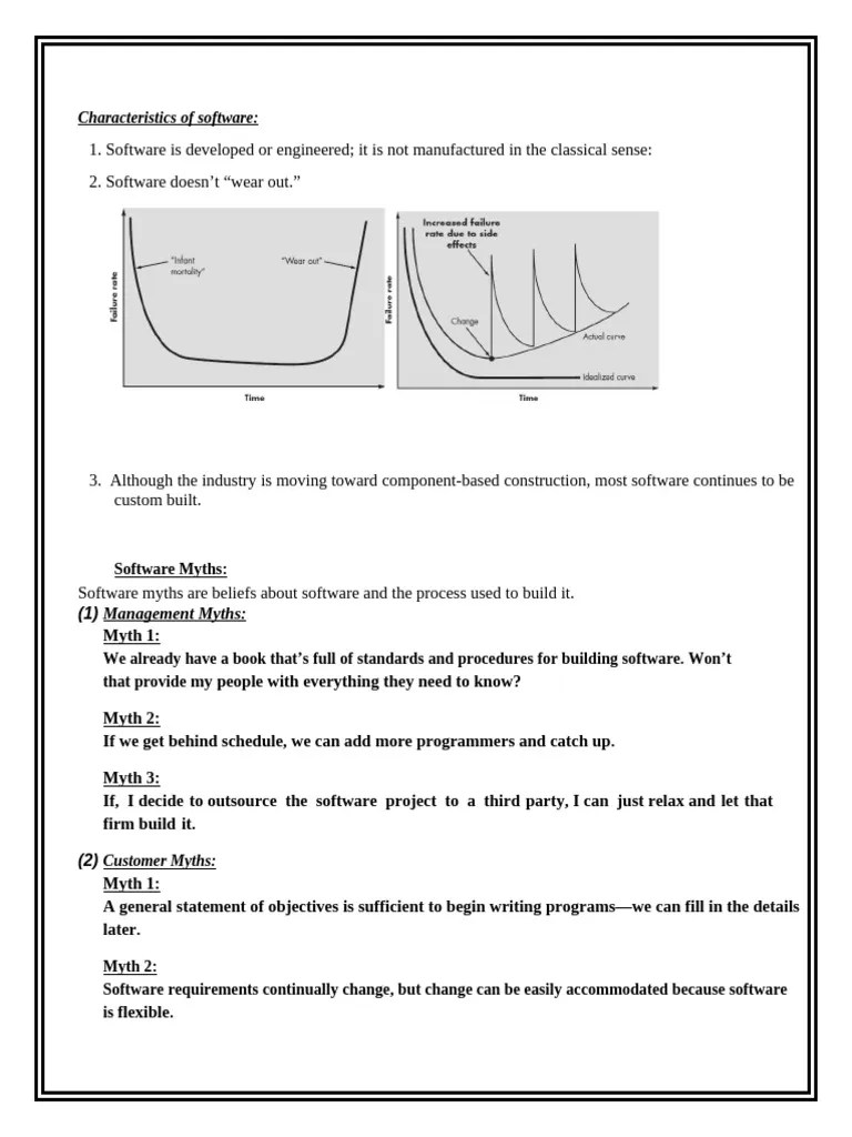 Unit 1 Outlines Pdf Software Development Process Computing