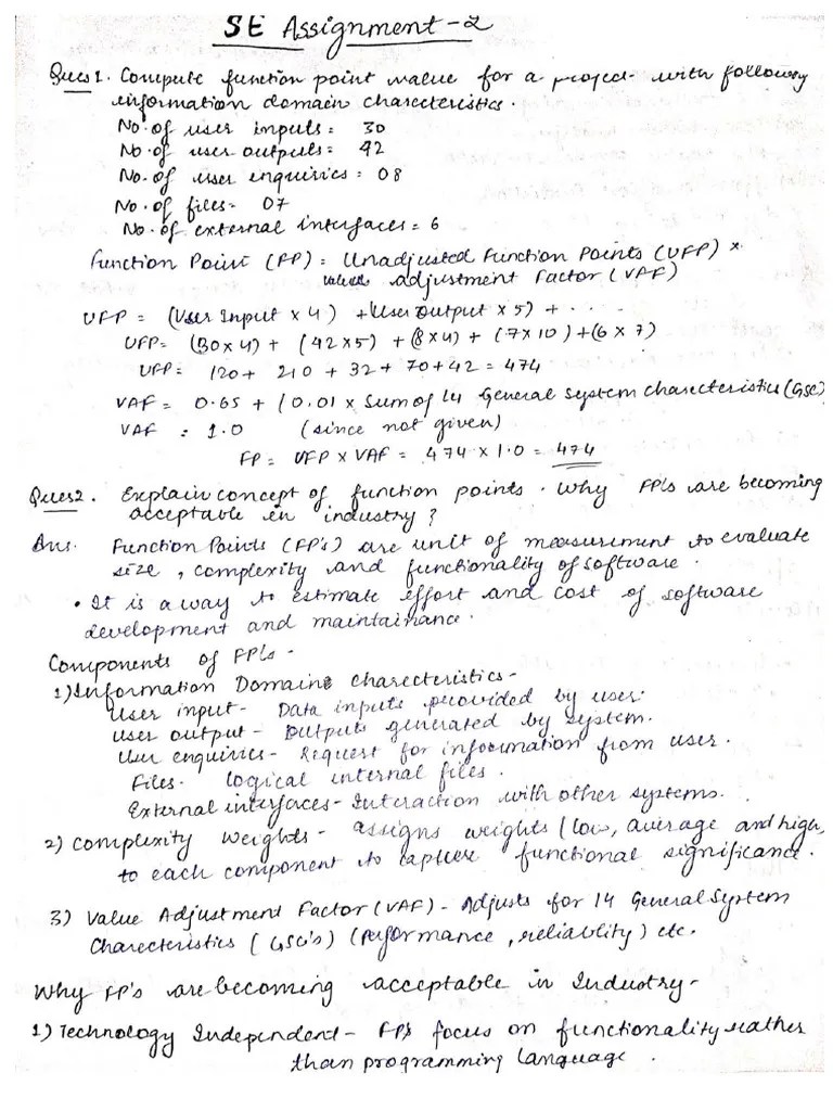 Se Assignment 2 Pdf