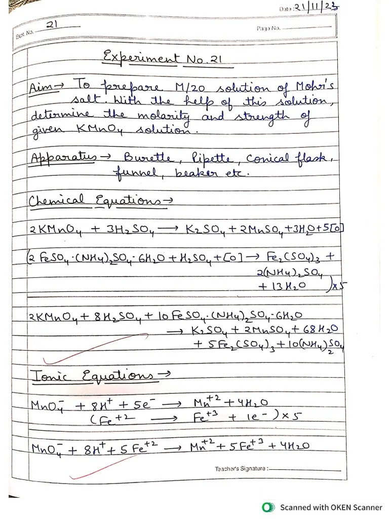 Experiment 21 22 Pdf