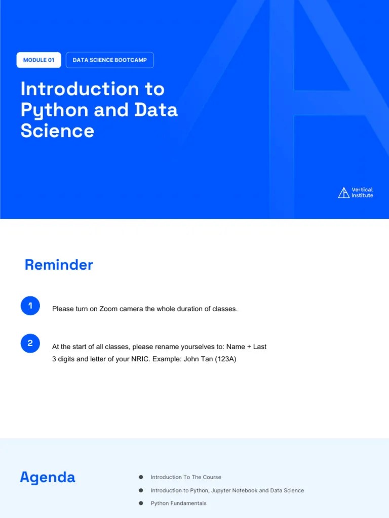 Data Science Module 1 Data Science Fundamentals Pdf Data Type