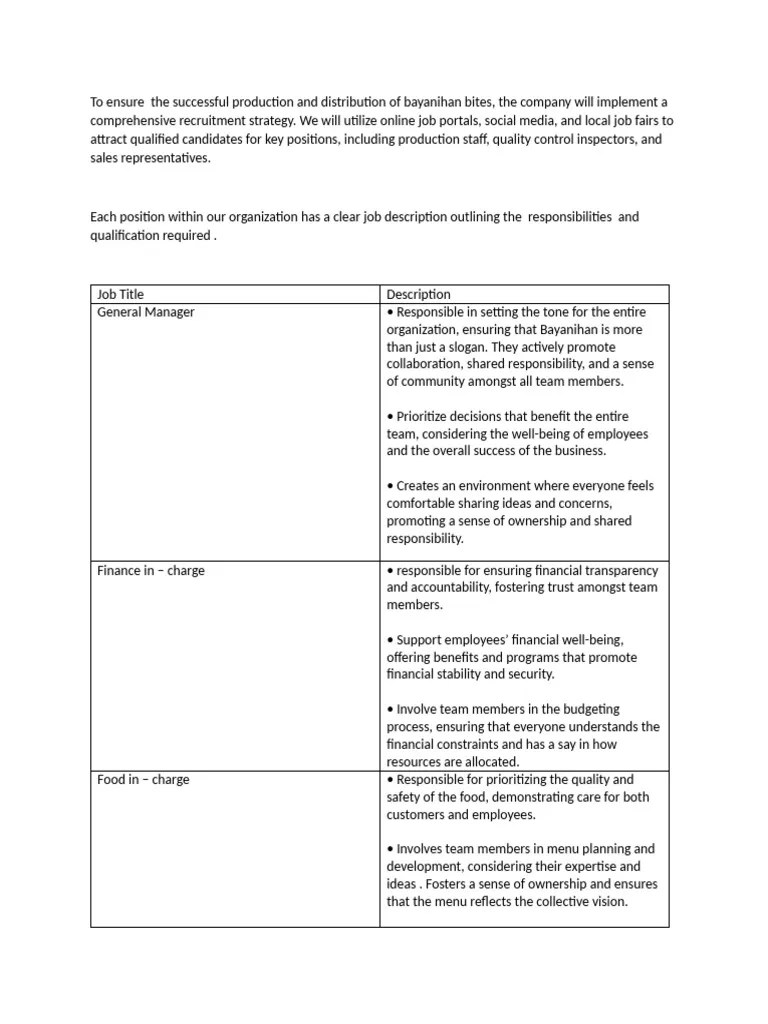 Human Resources Pdf Recruitment Business