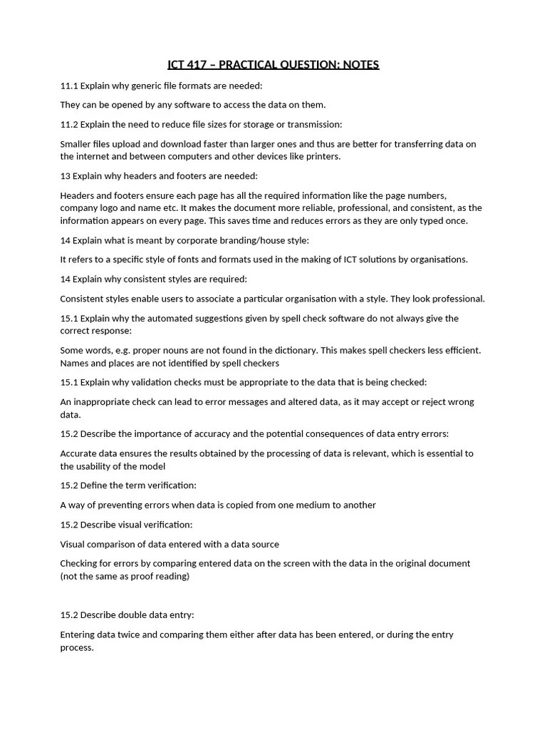 Ict 417 Practical Notes Pdf World Wide Web Internet Web