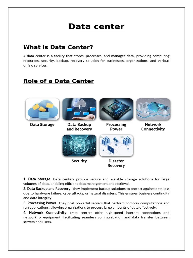 Data Center Pdf Data Center Cloud Computing
